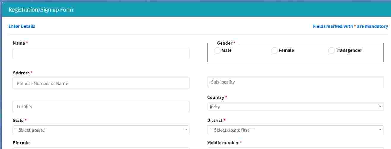 PGportal Online Public Grievance System Registration 2024