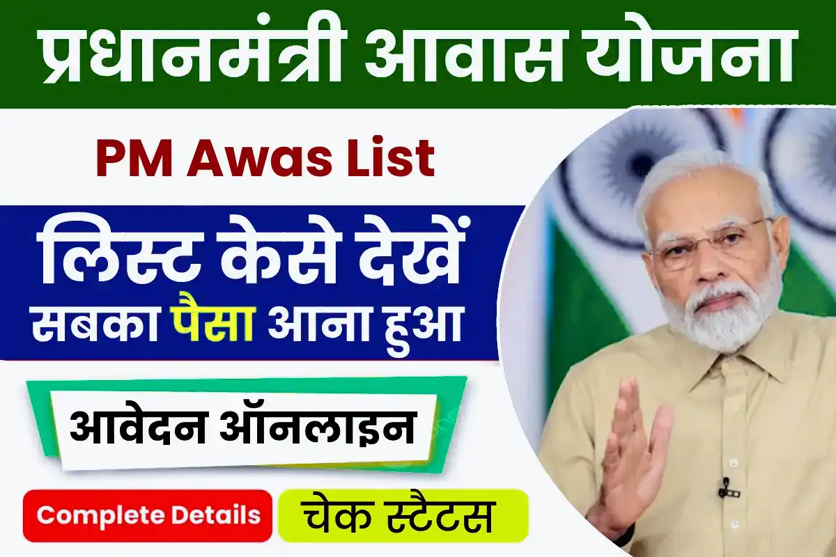 PM Awas Yojana Beneficiary List 2025, Check Your Status Online