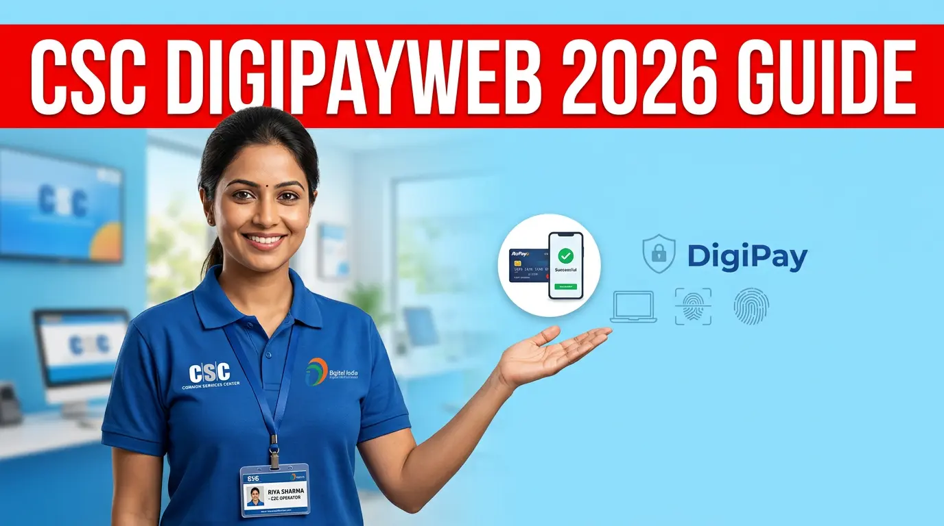 CSC Digipayweb 2026: Login, Setup और Services की पूरी जानकारी