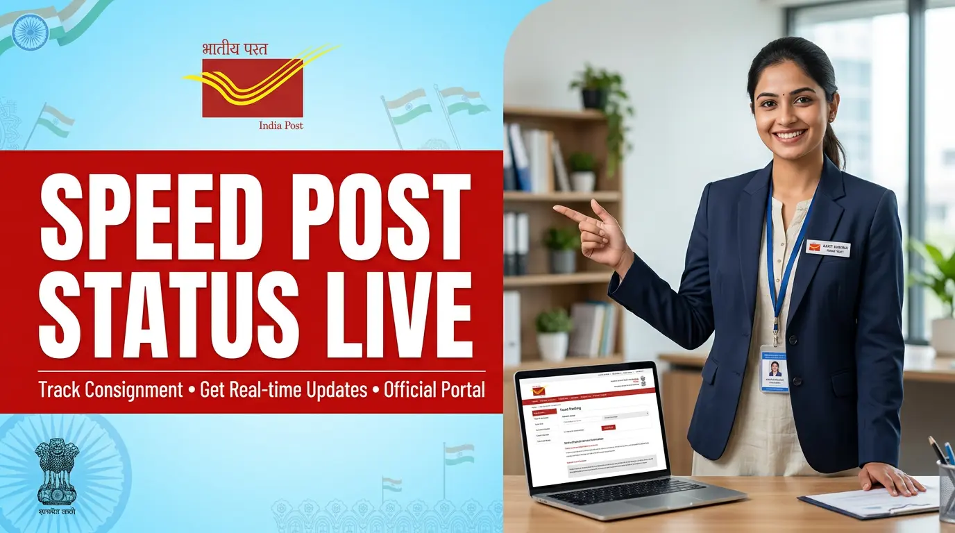 Post Office Tracking Kaise Kare 2026: Live Speed Post Status Check